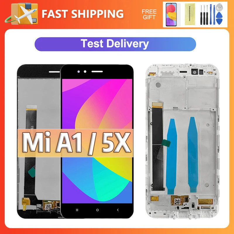 สำหรับ Xiaomi Mi 5X 5.5'' สำหรับ Mi A1 MDG2 MDI2 จอแสดงผล LCD หน้าจอ ...