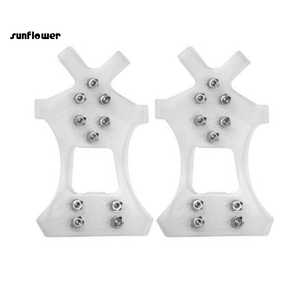 Sf รองเท้า Ice Cleats ประสิทธิภาพสูง Ice Cleats 10 ฟันลื่น Ice Cleats ...
