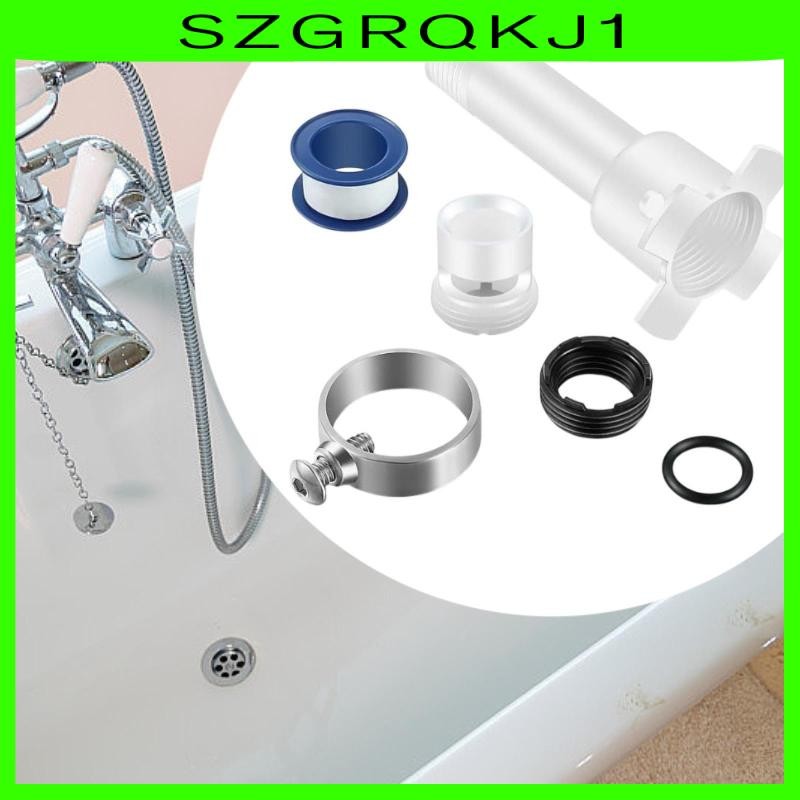 [szgrqkj1] Four in 1 Tub Spout Adapter Tub Spout Divert ชุดซ่อมสแตนเลส ...