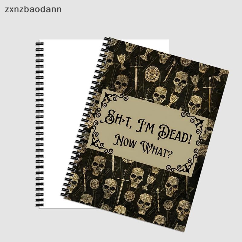 [ZXNZ] 2024 New Sh*T Im Dead! ตอนนี้อะไร? หนังสือวางแผน End Of Life The Ultimate Horror Gift ...