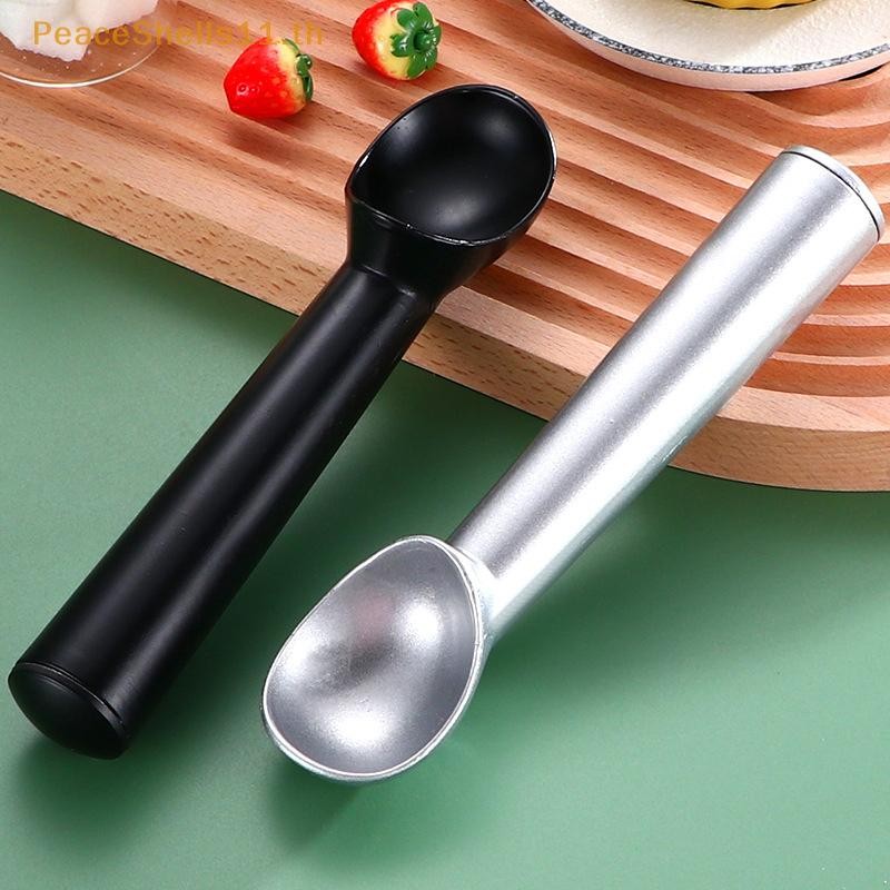 Peaceshells ช้อนอลูมิเนียมแบบพกพา Non- Anti-feeze Ice Cream Baller ...