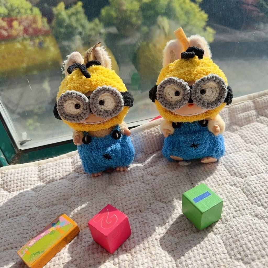 Labubu Macaron V1/V2 Minions Clothes Set Labubu Clothes Accessories ...