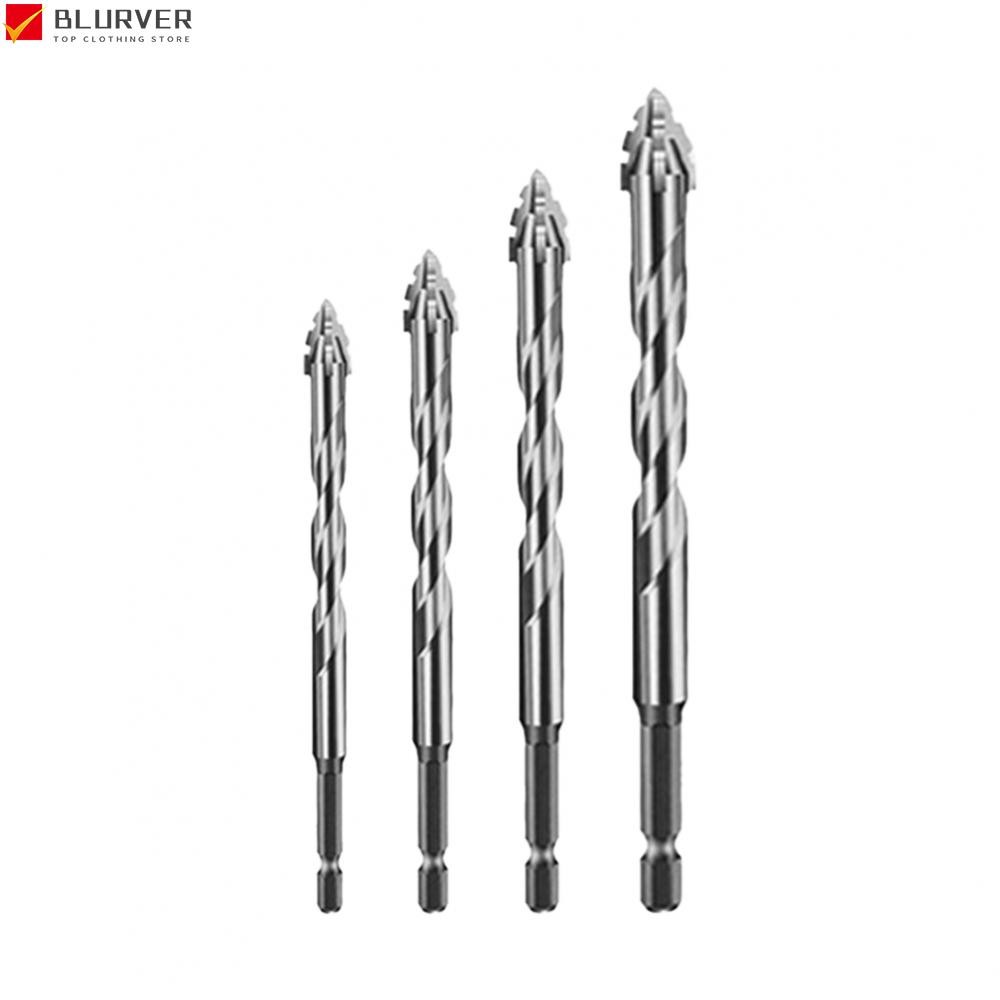 Eccentric Triangle Shape Drill Bits Designed for Smooth Tile Work 4 pcs ...