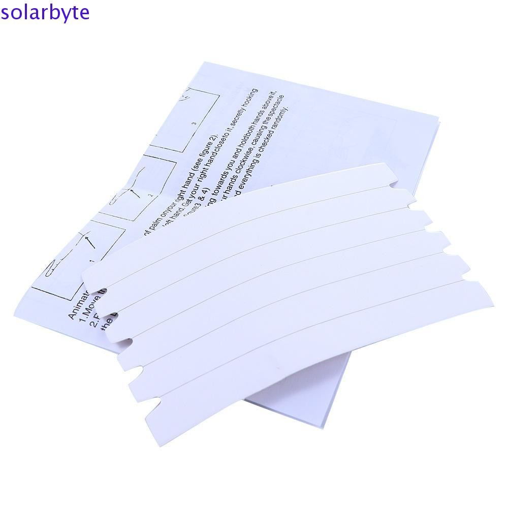 SOLARBYTE ด้ายซ่อนม้วน Magic Trick ของเล่นเด็กยืด Magic Props Performing Props อุปกรณ์เสริม ...