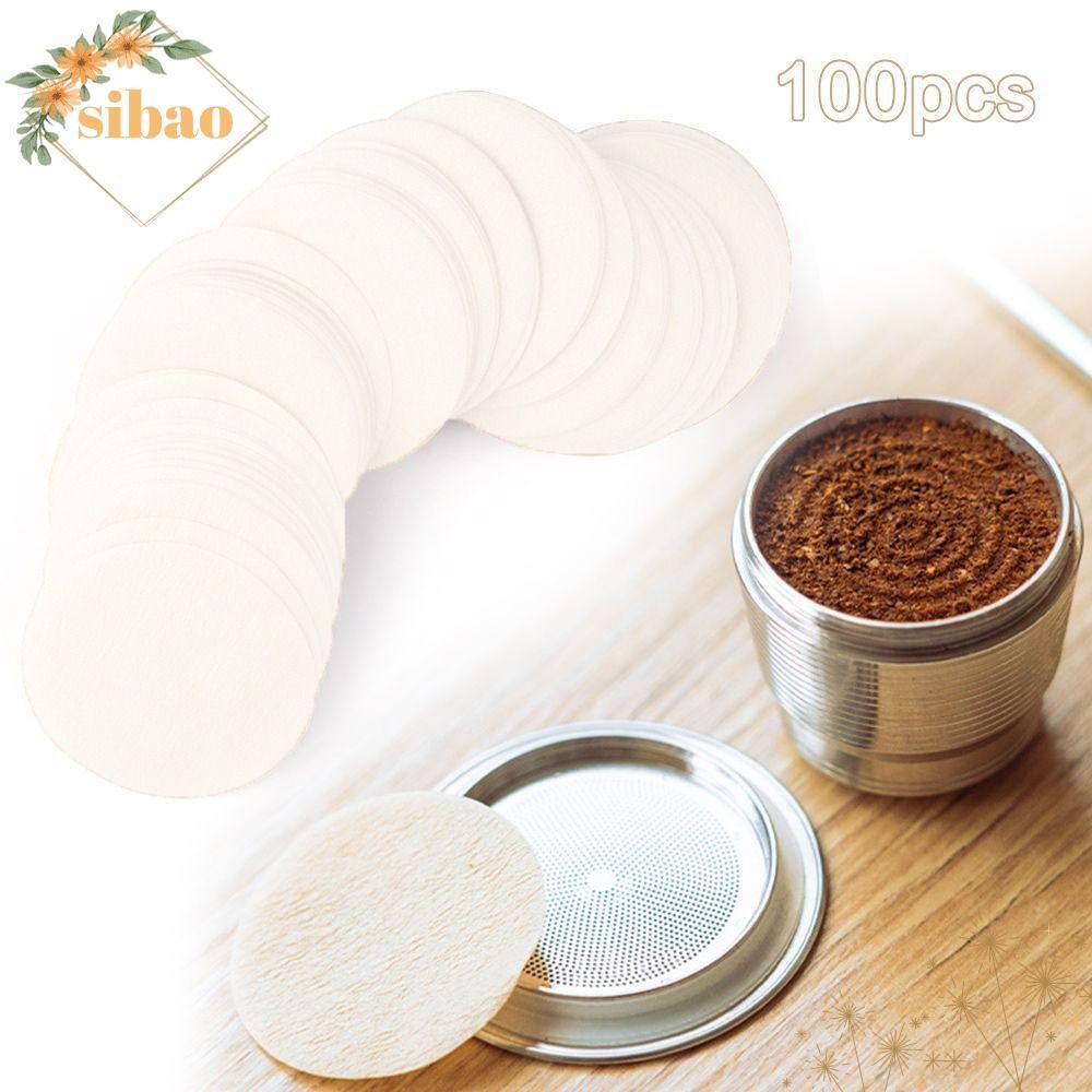 SIBAO 100 ชิ้นเครื่องชงกาแฟกรอง Office Cafe Home Bar เปลี่ยนกระดาษ ...