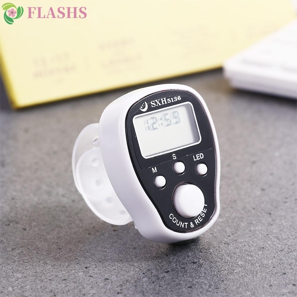 FLASHSYN 5 ช่องเคาน์เตอร์นิ้วคุณภาพสูงที่มีสีสันไฟฟ้าจอแสดงผลดิจิตอล ...