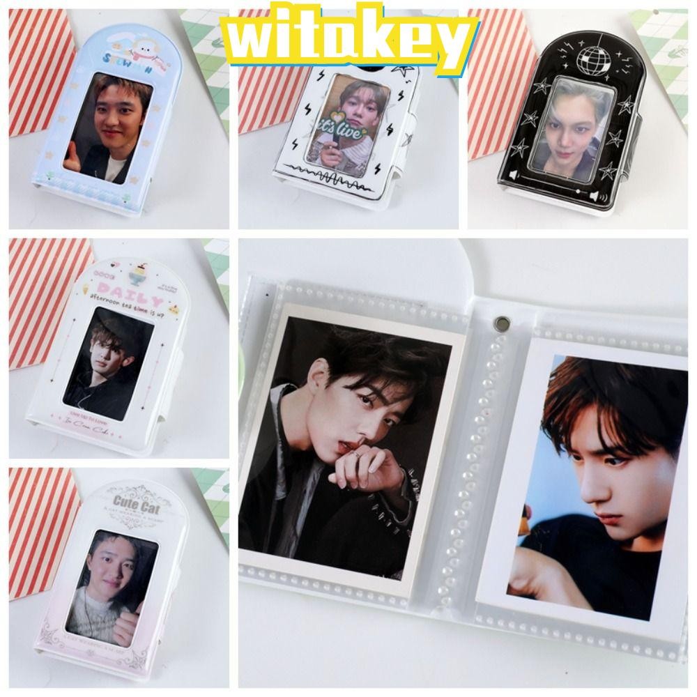 การ์ด WITAKEY , อัลบั้มภาพการ์ตูน PP 32 กระเป๋า, หนังสือสะสม Mini Storage | Shopee Thailand