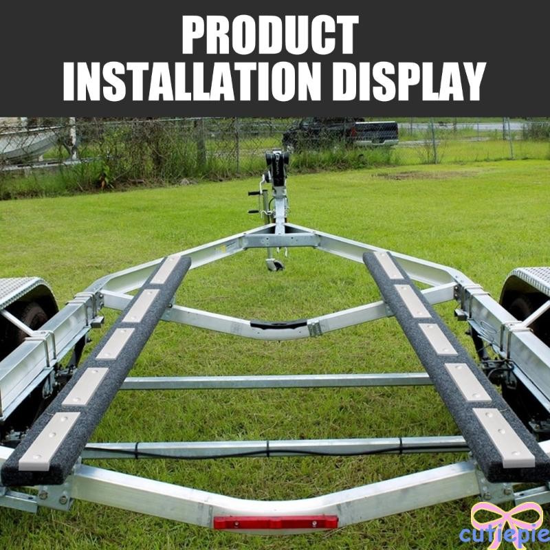 Cutie อัพเกรด Boats Trailer Slide Pads Boat Trailer Support Pads Heavy ...