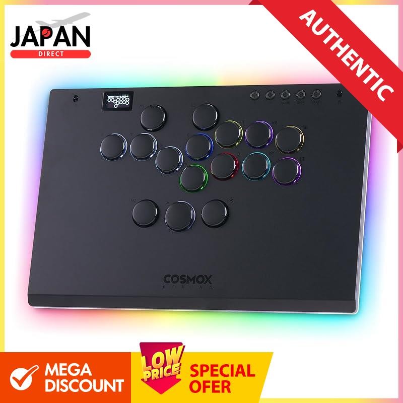 Leverless Arcade Stick Game Controller: Haute42 M Ultra Large and Slim ...