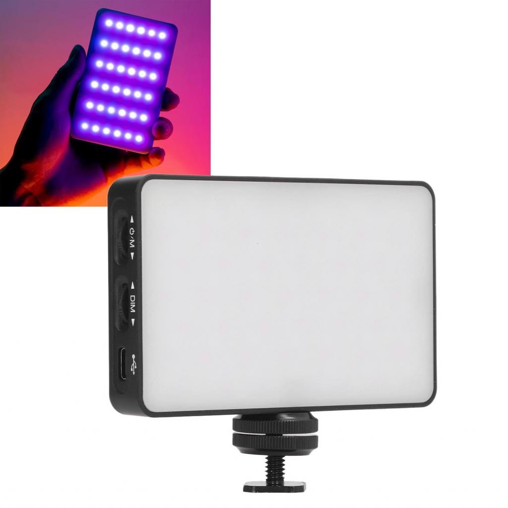 RGB Video Light Camera Portable 26 Scene Modes สำหรับการสตรีมสด ...