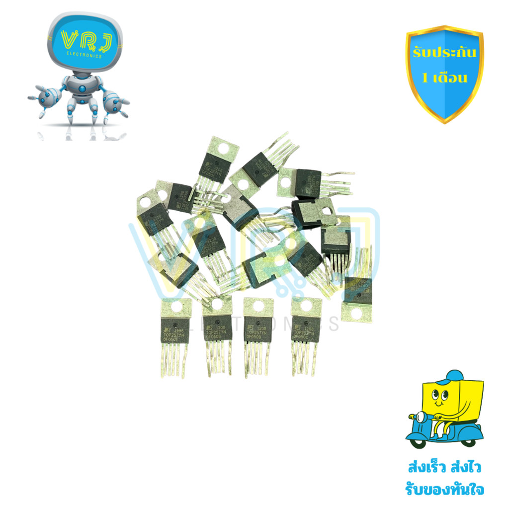 IC TOP257YN PWM Controller สำหรับวงจรสวิตชิ่ง SMPS คุณภาพสูง ของแท้ ...