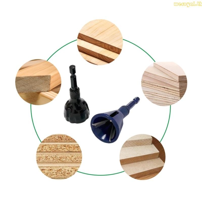 Weroyal Deburring เครื่องมือลบมุมภายนอก Hex Shank Deburring เครื่องมือ ...