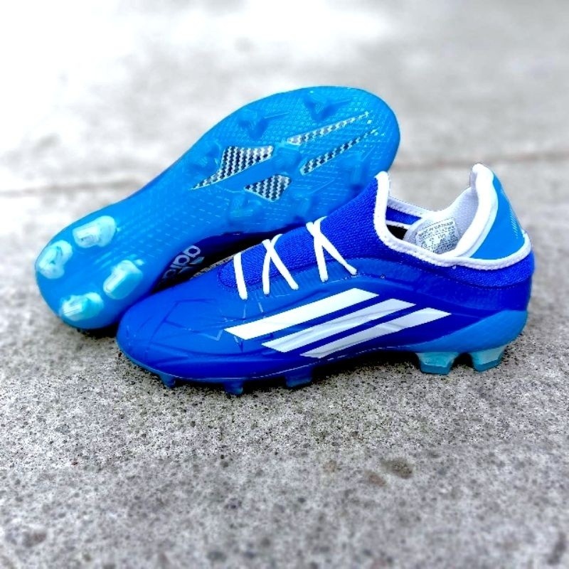 รองเท้าฟุตบอล Adidas Predator AdiZero x Blue semiboot | Shopee Thailand