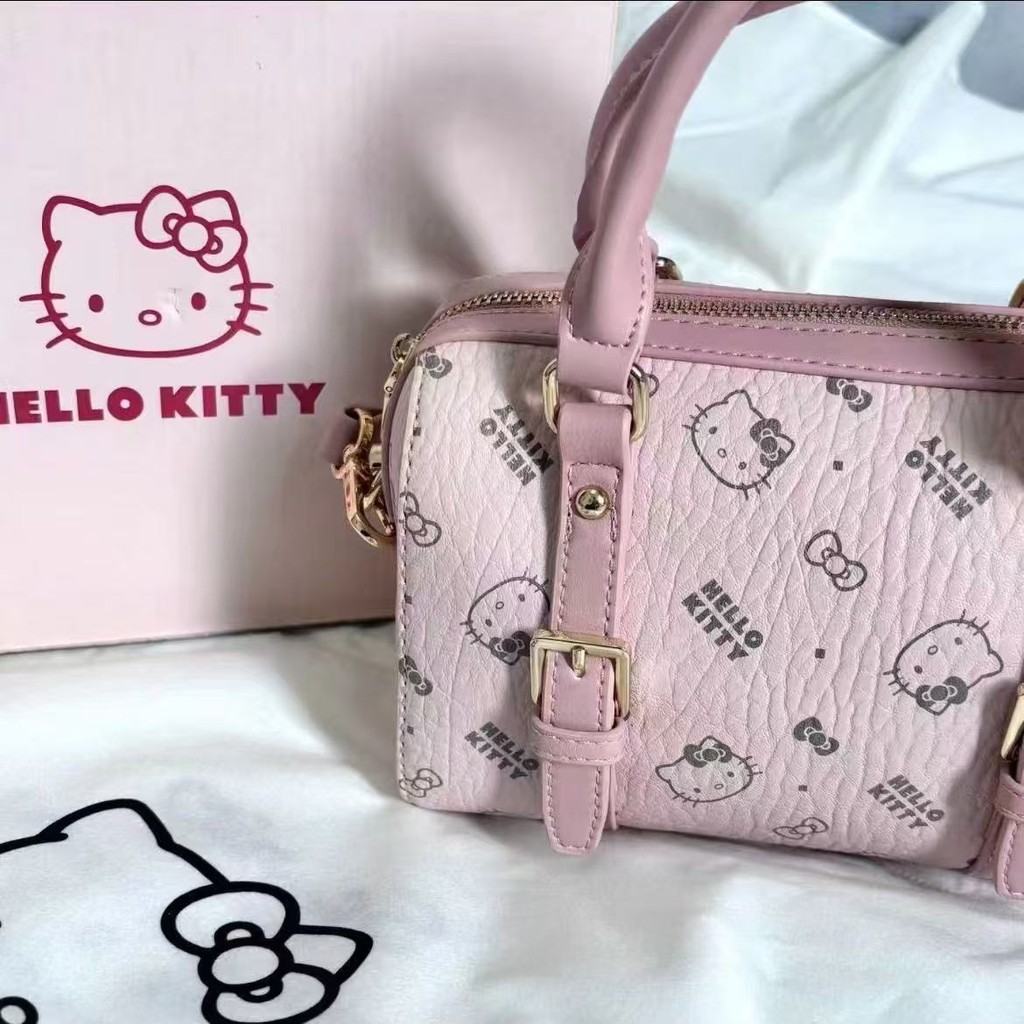 HelloKitty กระเป๋าบอสตันพิมพ์ลายคลาสสิกอเนกประสงค์ | Shopee Thailand