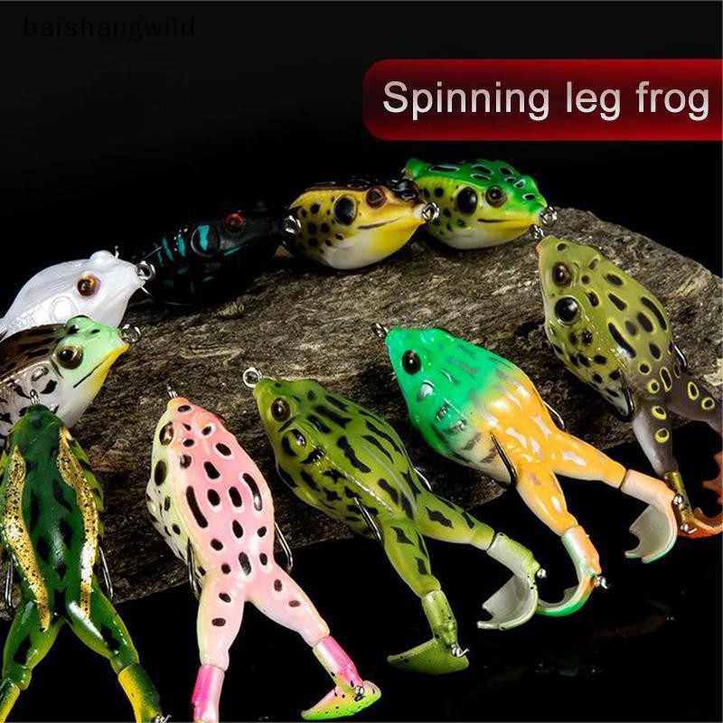 Bwth Bionic Thunderfrog Spinning Surface Drag เหล็กคาร์บอนสูงตะขอคู่ 9 ...