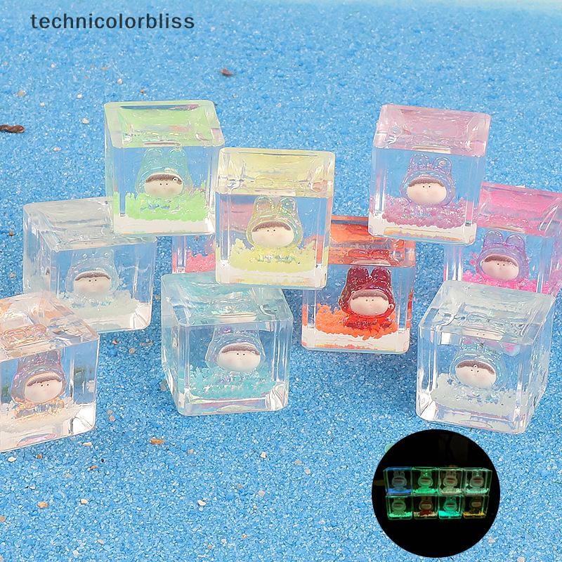 Tcbs การ์ตูน Luminous Ice Cubes ตุ๊กตา Micro ภูมิทัศน์น่ารัก ...