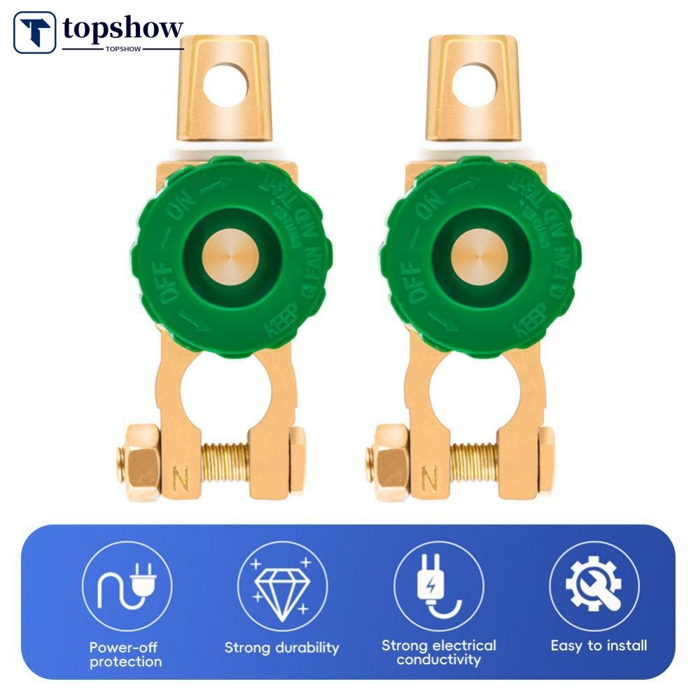 Topshow Heavy Duty รถแบตเตอรี่ Disconnect Isolator ตัดสวิทช์ 12V 24V สี ...