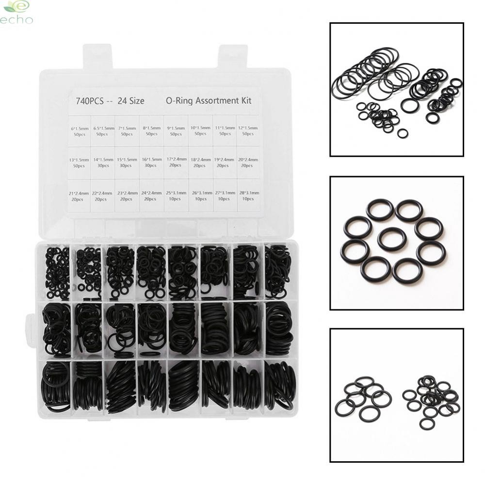 Nitrile Rubber O Rings Assortment of 740 ชิ้นหลายขนาด | Shopee Thailand