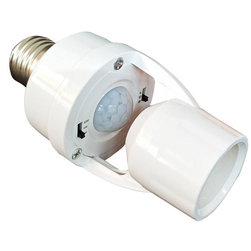 [คุณภาพสูง] ที่วางหลอดไฟ Smart Motion Sensor E27 PIR Induction Sensor ...