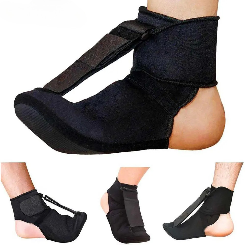 การบีบอัด Plantar Fasciitis Night Splint Sock, สนับสนุน Dorsal Drop ...