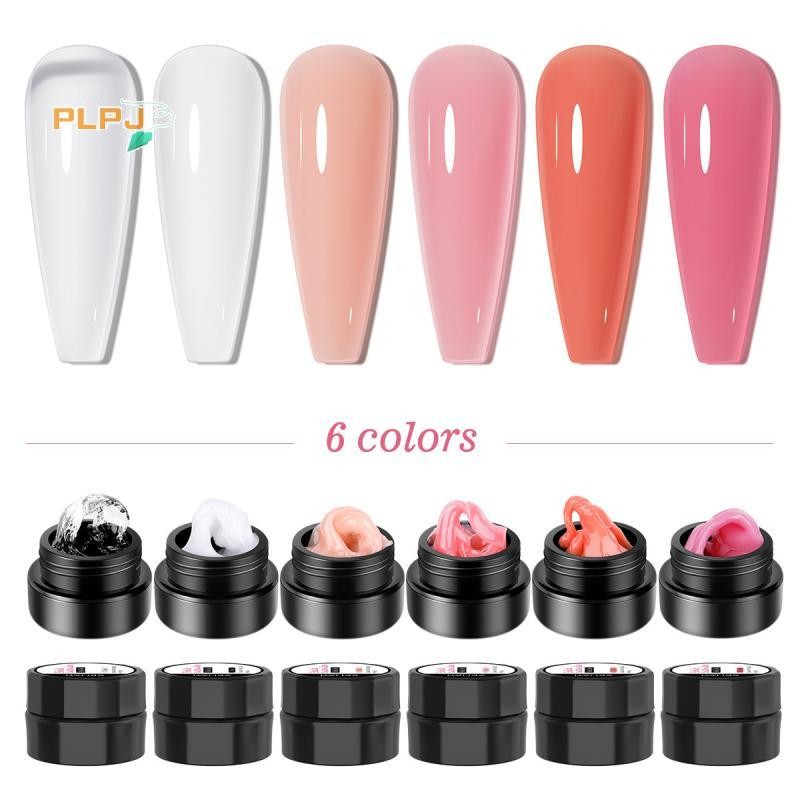 PLPJ Non Stick Hand Extension เจลเล็บ 3D แกะสลักดอกไม้เล็บ Shaping เล็บ ...