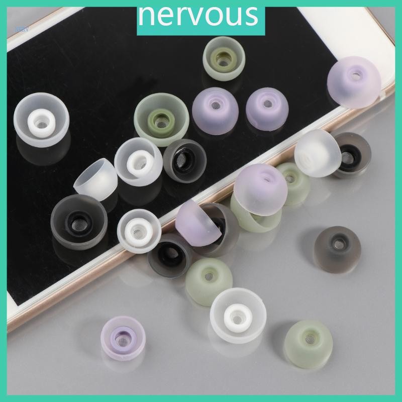 NERV 3 คู่ซิลิโคนชนิดใส่ในหูเคล็ดลับสําหรับ SM-R177 Buds2 หูฟังหูฟัง ...