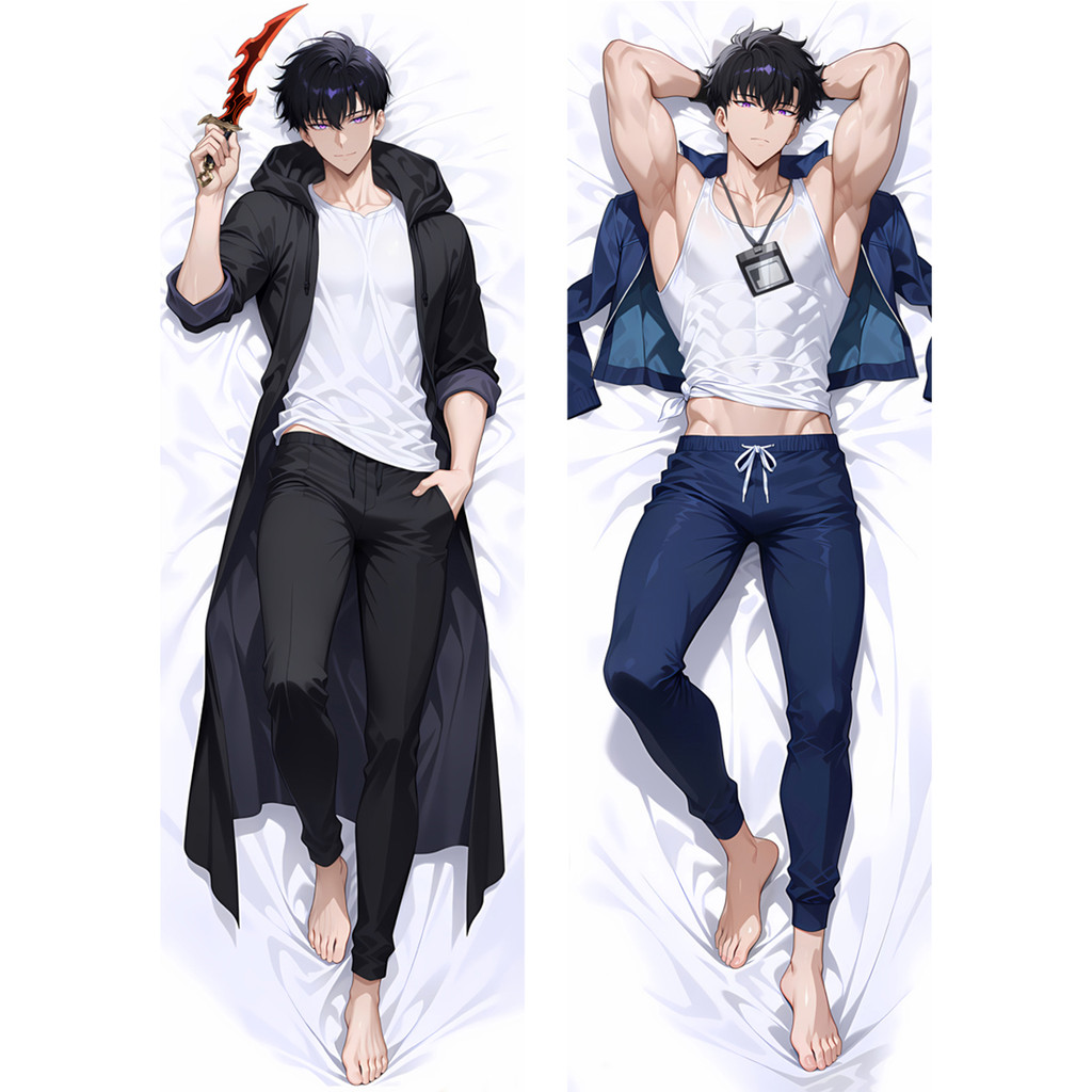 อะนิเมะ Boy Solo Leveling Dakimakura Shun Mizushino ปลอกหมอน Sung ...