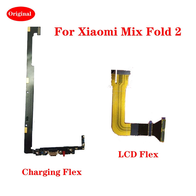 Original สำหรับ Xiaomi MIX Fold 2 USB แท่นชาร์จพอร์ตไมโครโฟนเสาอากาศซ็ ...