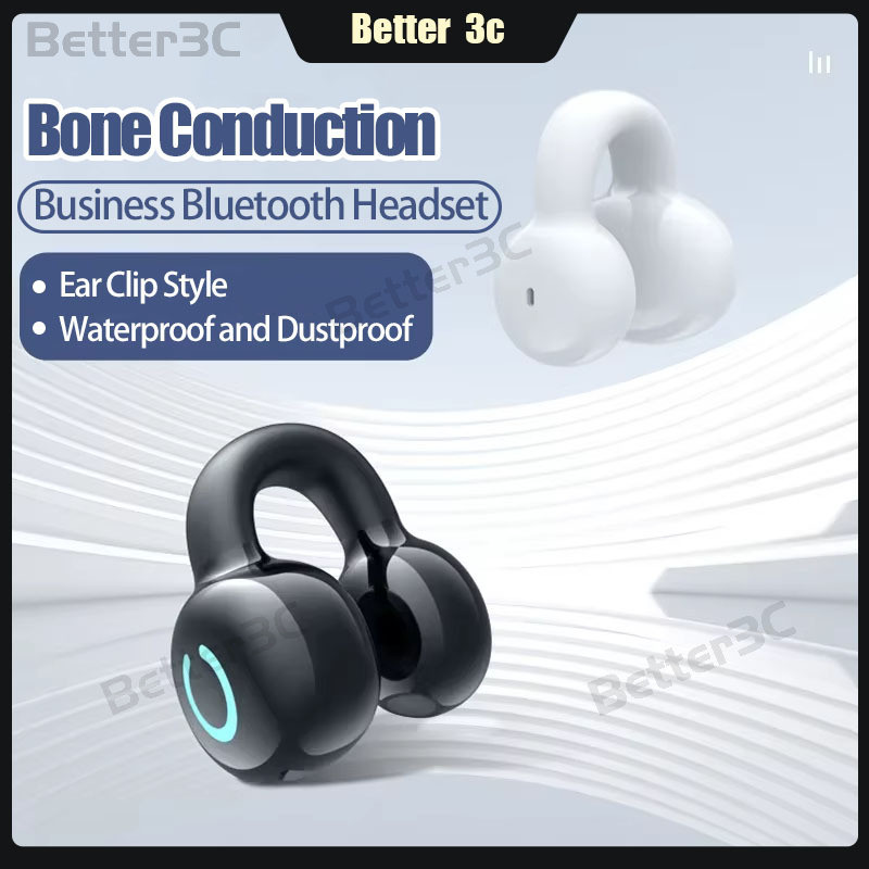 Bone Conduction Ear Clip หูฟังบลูทูธธุรกิจกีฬา Mini Touch เอียร์บัด ...