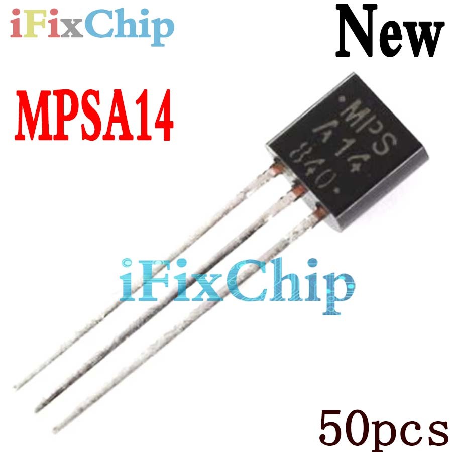 50 ชิ้นยี่ห้อใหม่ MPSA14 TO-92 A14 TO92 ทรานซิสเตอร์ Darlington หลอด | Shopee Thailand