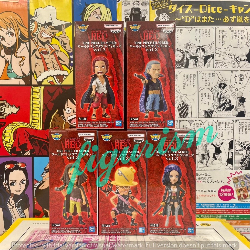🔥 WCF Film RED one piece Vol.3 ฟิล์ม เรด วันพีซ ชุด3 RED SET 🔥 แท้ จาก ...