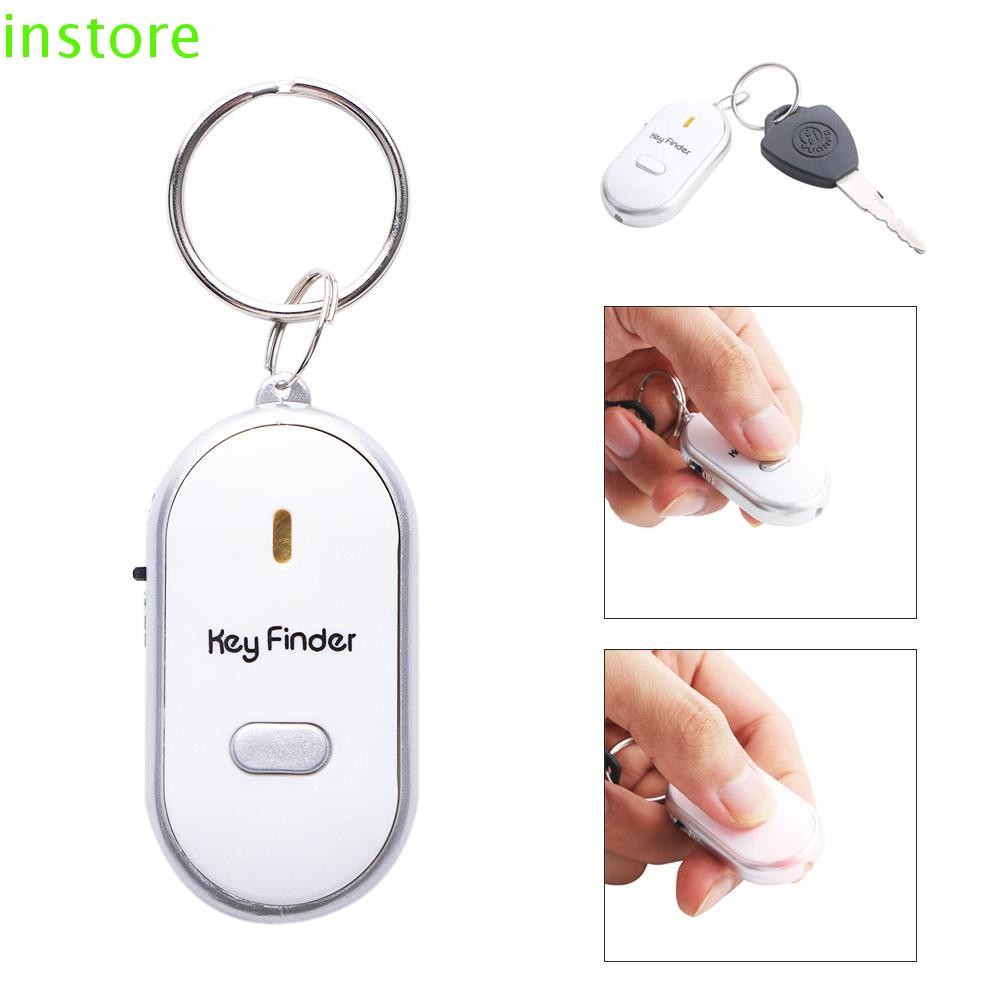 Instore LED Whistle Key Finder ไฟฉาย Key Locator กระพริบ Anti-Lost ...