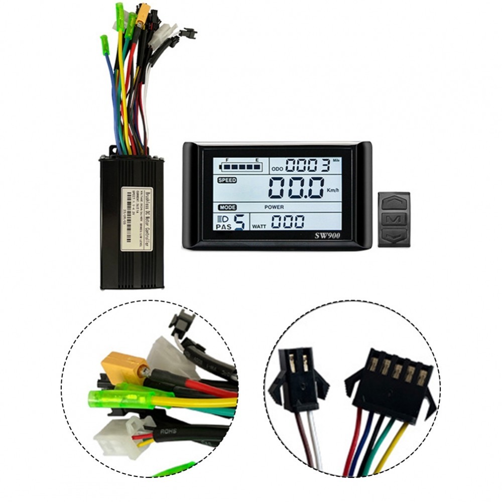 SW900 Display 24/36/48V 26A 750W Sine Wave Controller Practical ...