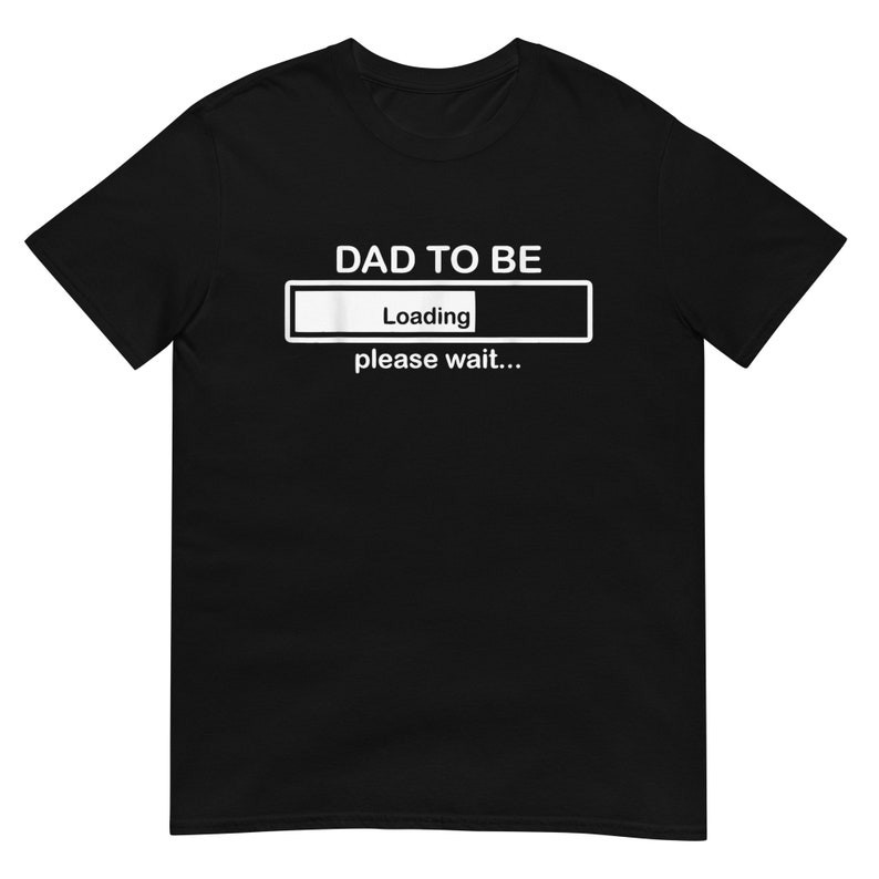 Mens Dad To Be Loading Shirt ชุดปกติ ใส่สบายๆ ใส่สบายๆ | Shopee Thailand