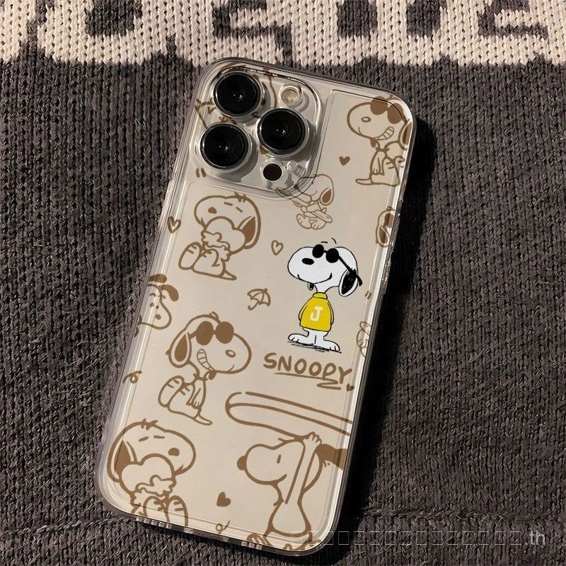 Lines Snoopy เหมาะสำหรับเคสโทรศัพท์มือถือที่เข้ากันได้กับ iphone16เคส ...
