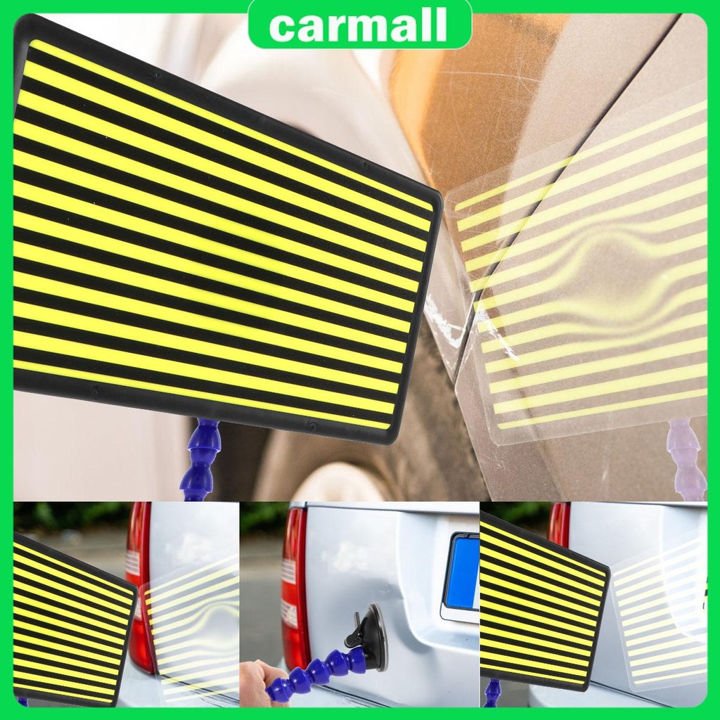 Paintless Dent Repair เครื่องมือ Line Board Dent Reflector พร้อมผู้ถือ ...