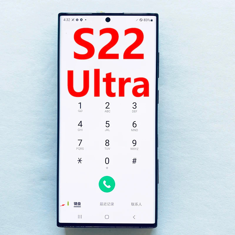จอ LCD SUPER AMOLED S908 สำหรับ Samsung S22 Ultra S908B S908E จอแสดงผล ...