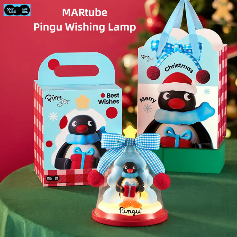 MARtube Pingu Wishing Bell เครื่องประดับไฟ Papa ไฟ Penguin Creative ...
