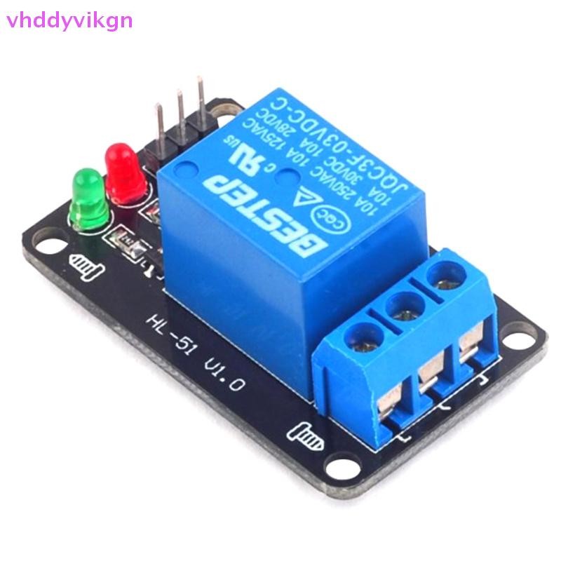 VHDD 1PCS 1 ช่อง 3V รีเลย์โมดูลบอร์ด 3.3V ต่ําระดับยิงโคมไฟ TH | Shopee ...