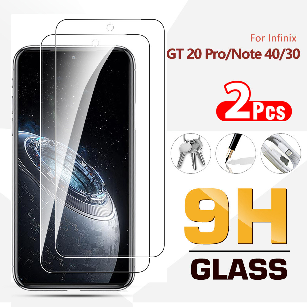 2pcs ฟิล์มด้านหน้าสําหรับ Infinix GT 20 Pro หมายเหตุ 40 30 VIP 30Pro 4G 5G ป้องกันหน้าจอ GT ...