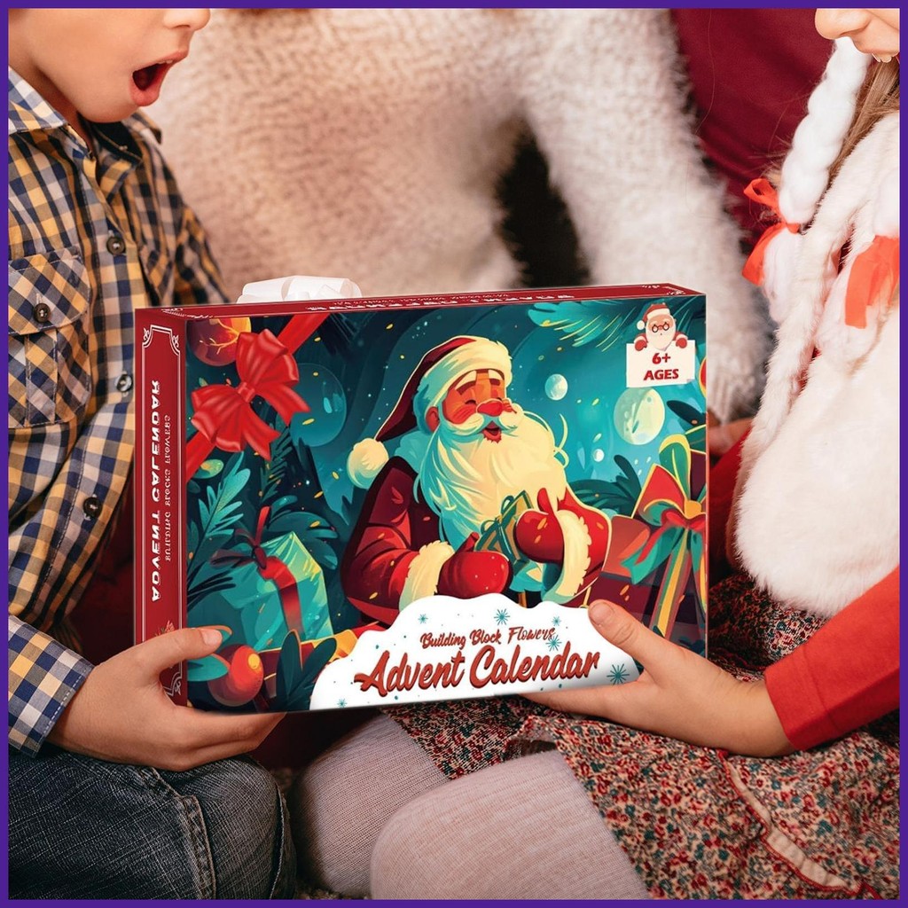 2024 ปฏิทินจุติ Interactive Christmas Countdown Building Set 24 วัน ...