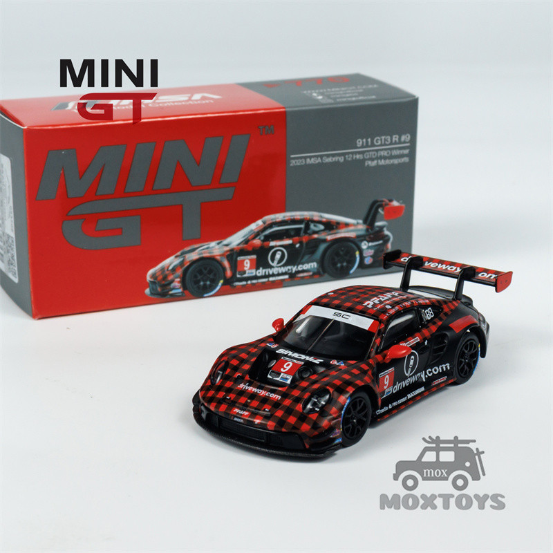 Mini GT 1:64 911 GT3 R #9 Gtd PRO Pfaff Motorsports LHD รถโมเดลDiecast ...