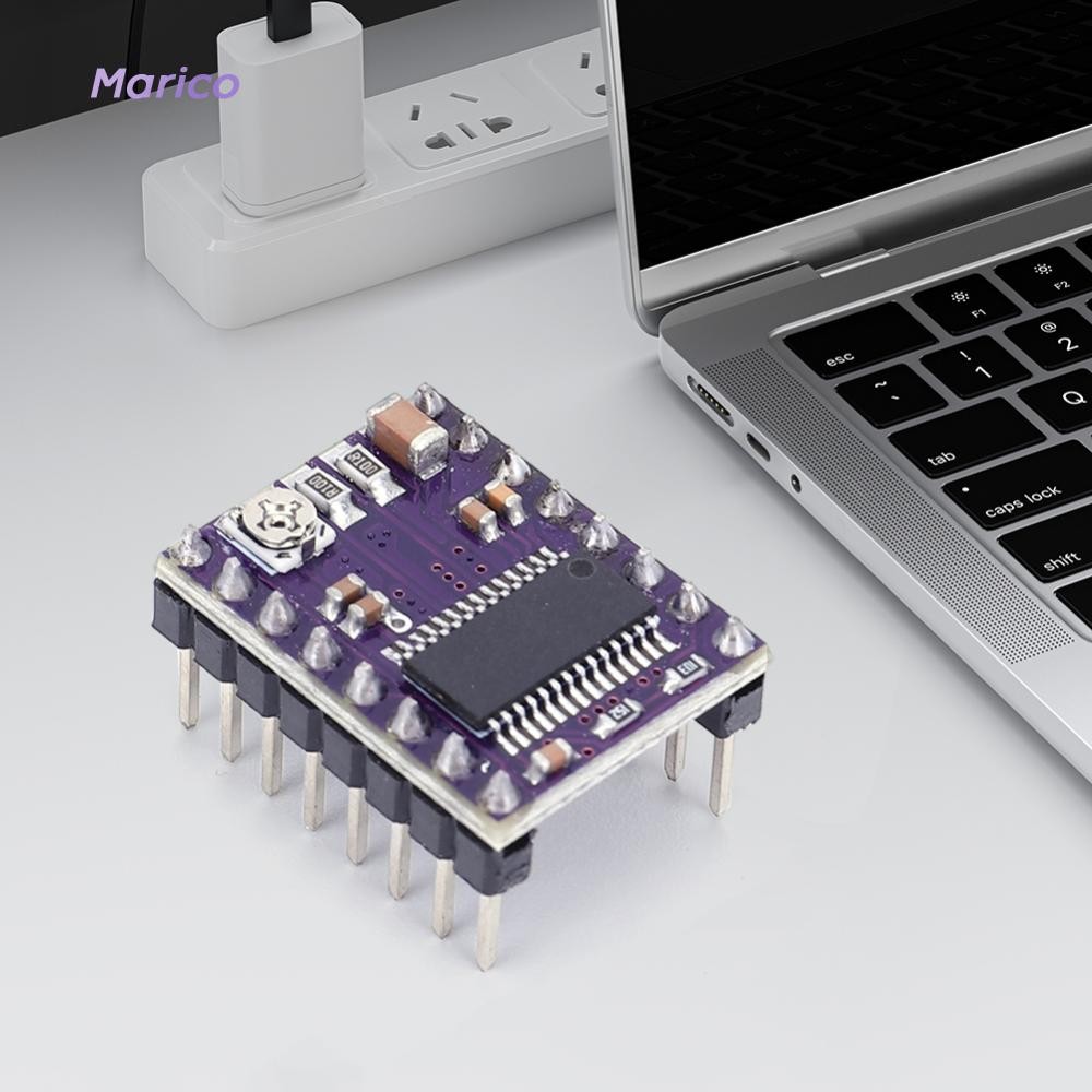 3d DRV8825 Driver 4 PCB Board 3D ชิ้นส่วนเครื่องพิมพ์ Stepper Driver ...