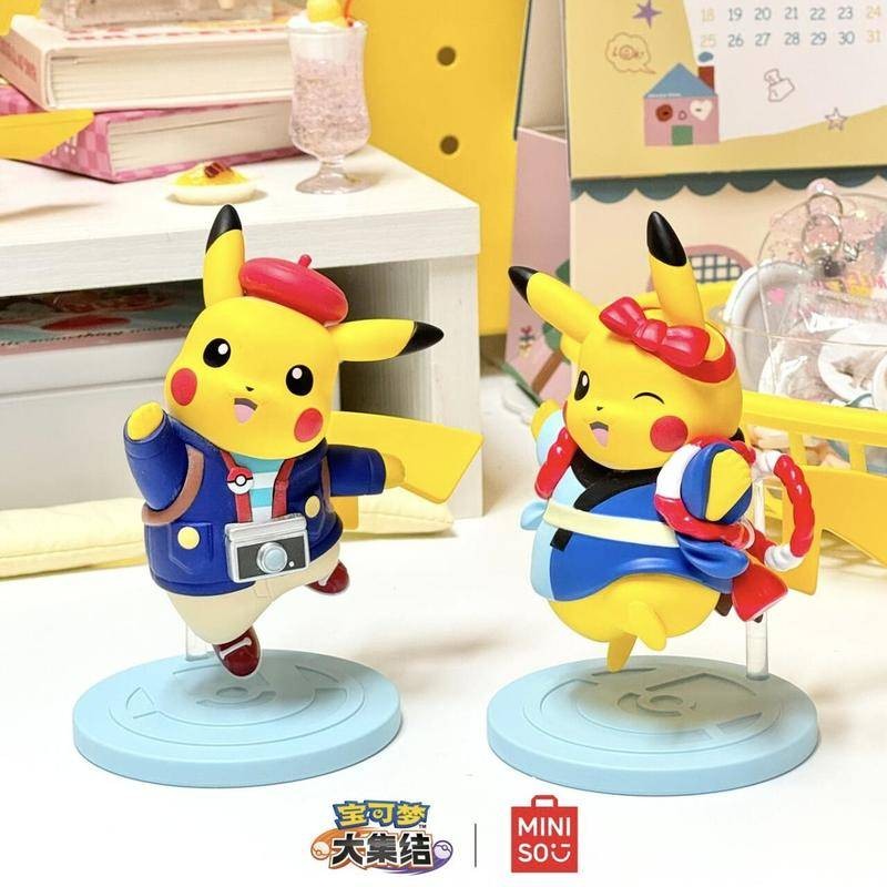 2024 MINISO&Pokemon UNITE Pikachu Blind Box คอลเลกชันตุ๊กตาโปเกมอน ...