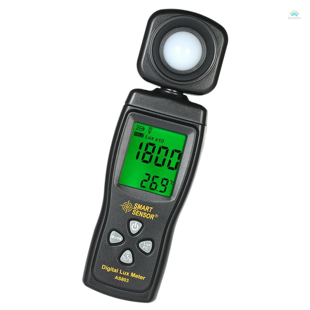 ท้องถิ่น Lux Meter SMART SENSOR Mini Digital Lux Meter จอแสดงผล LCD มือ ...
