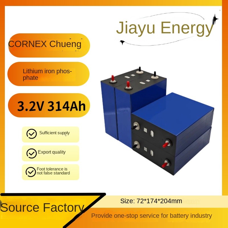 3.2v314ah Chuneng 314 Lithium Iron Phosphate Battery Large Monomer ...