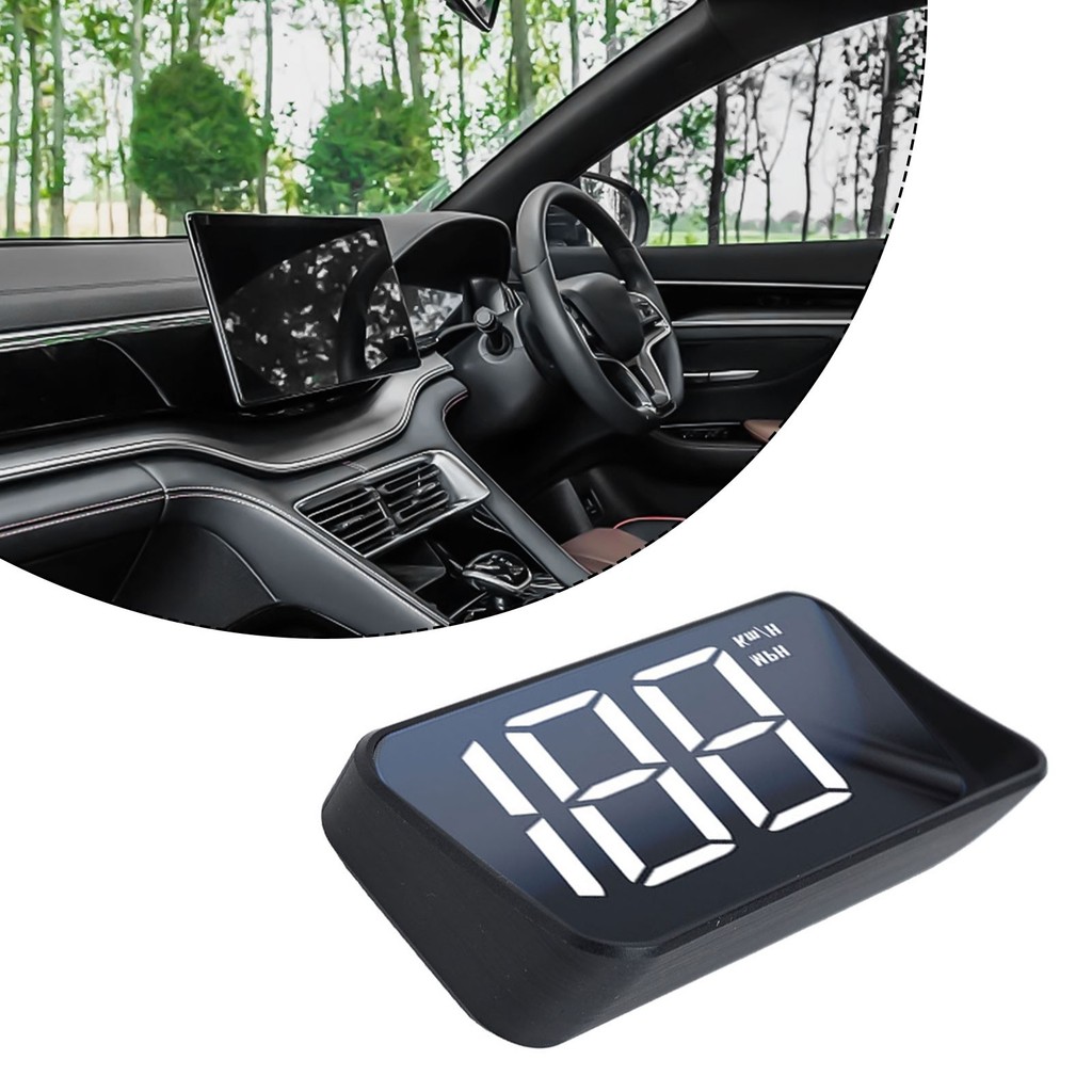 [FAIRLAND] Car Head Up HD Display GPS Speedometer KMH Digital HUD ...