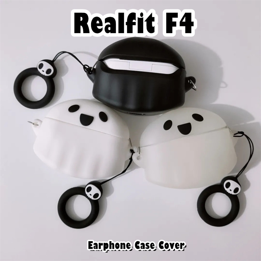 Fast Shipmentfor Realfit F4 Case Casing Soft Silicone Headphone Case ...
