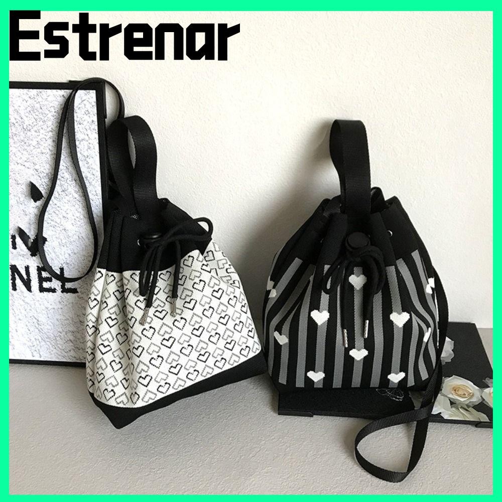 Estrenar Knot Wrist Bag, Open Drawstring Knited Bag, Phone Bag Girl ...