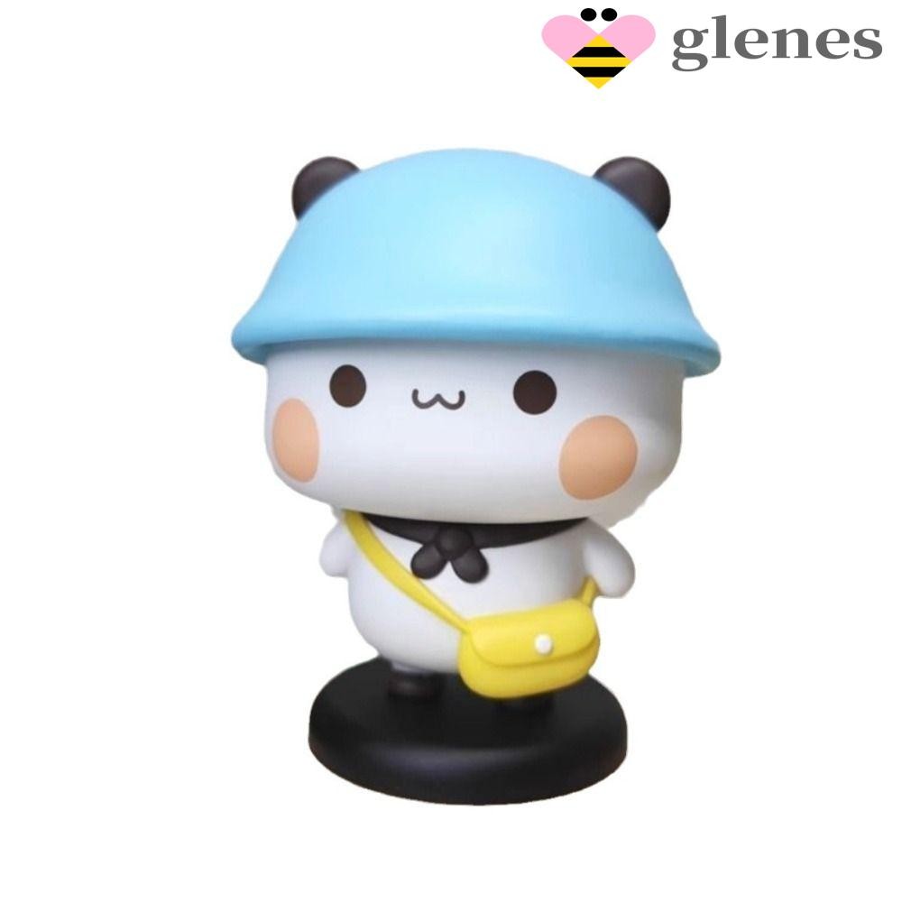 GLENES Bubu Dudu Panda Bear รูป, อะนิเมะรูปหมี Panda Bubu Dudu รูปตุ๊กตา, น่ารักสะสมการ์ตูน ...